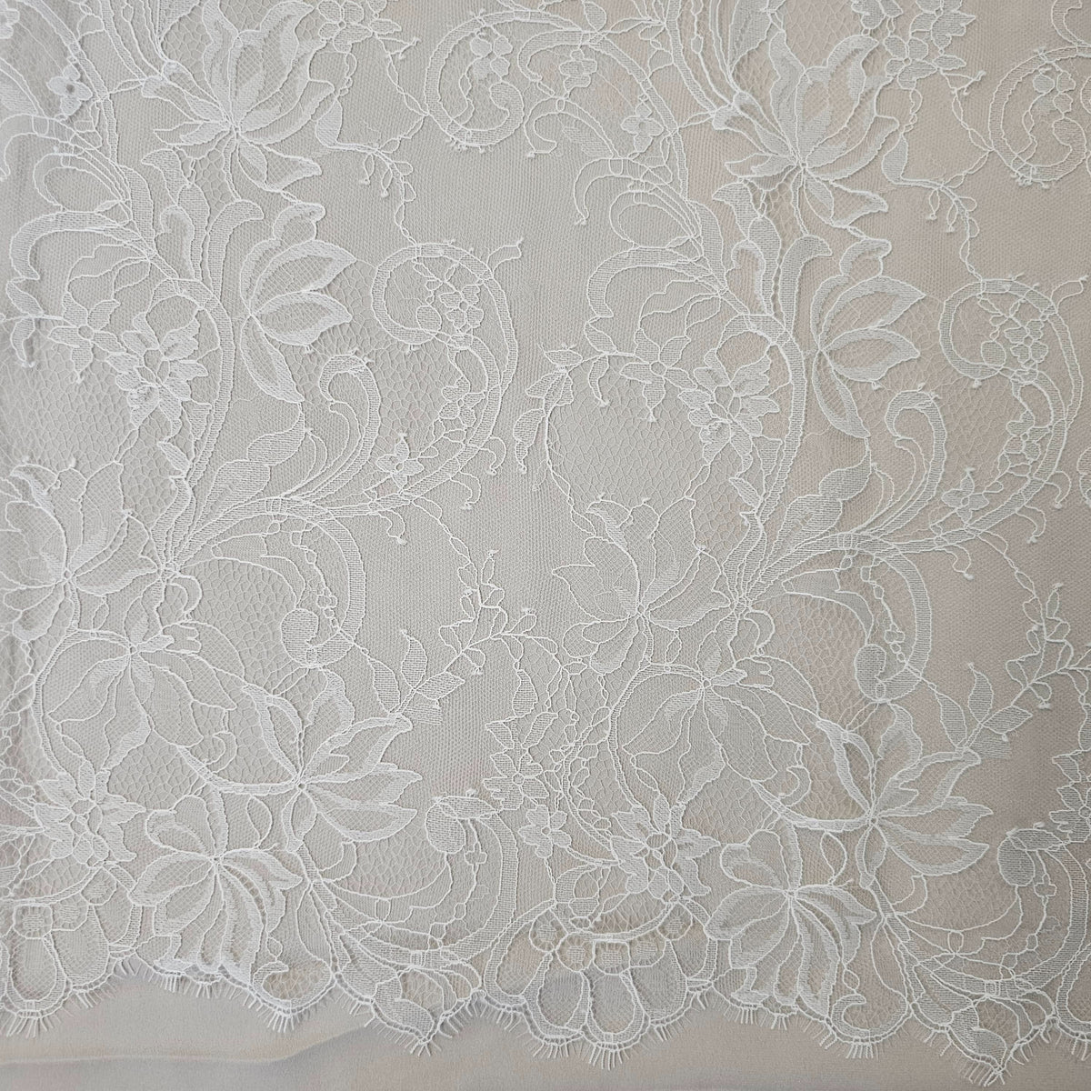 Lace 1658 Ivory | Wholesale Fabric Australia - Buy Lace, Silk & Bridal ...