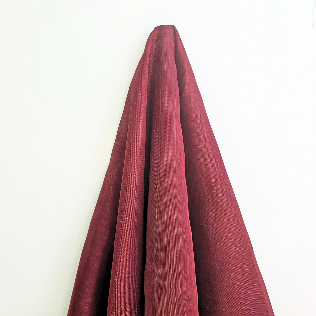 Silk Linen Blend Rust |Colour Range | Silk World