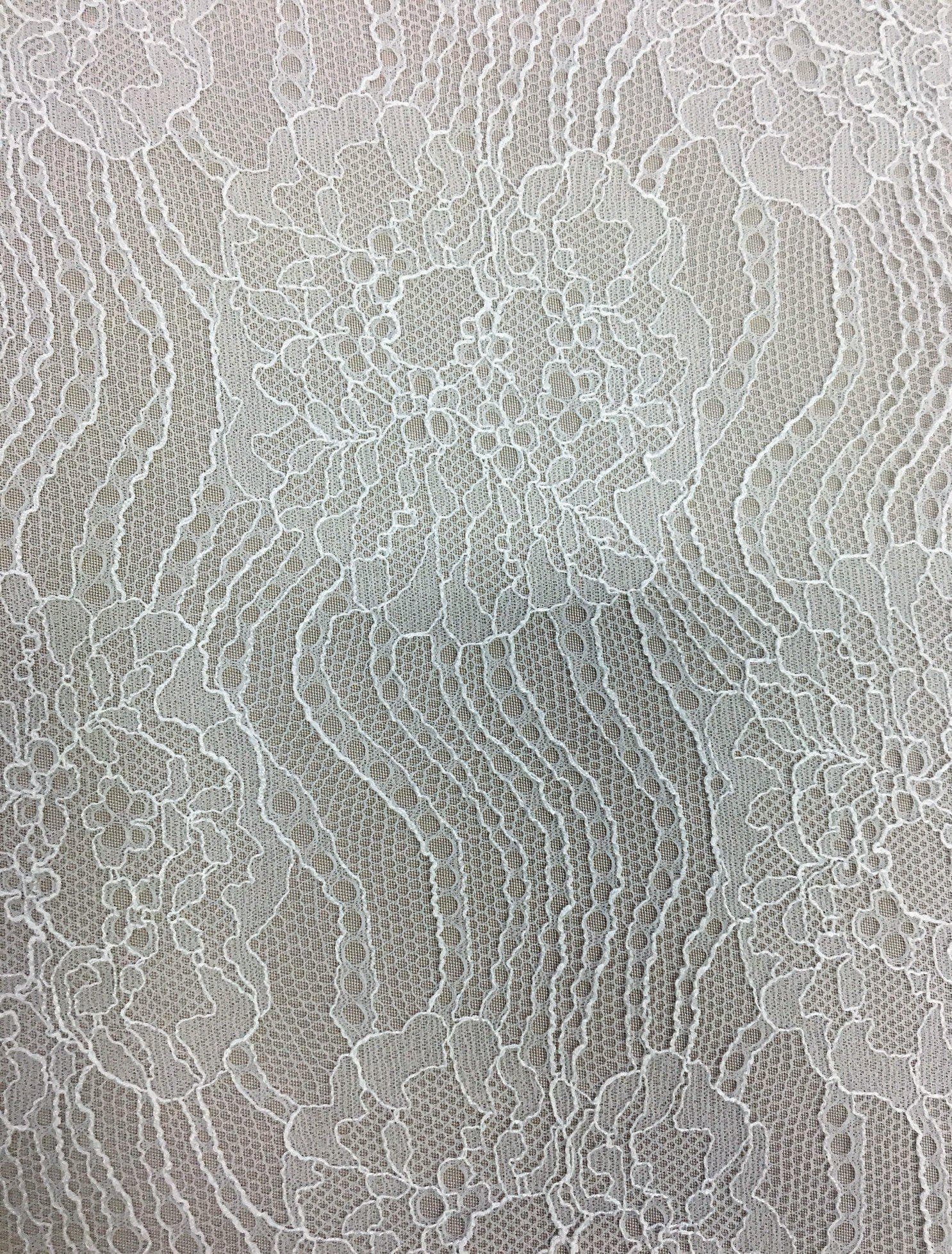 1235 French Chantilly Lace | Wholesale Fabric Australia - Buy Lace ...