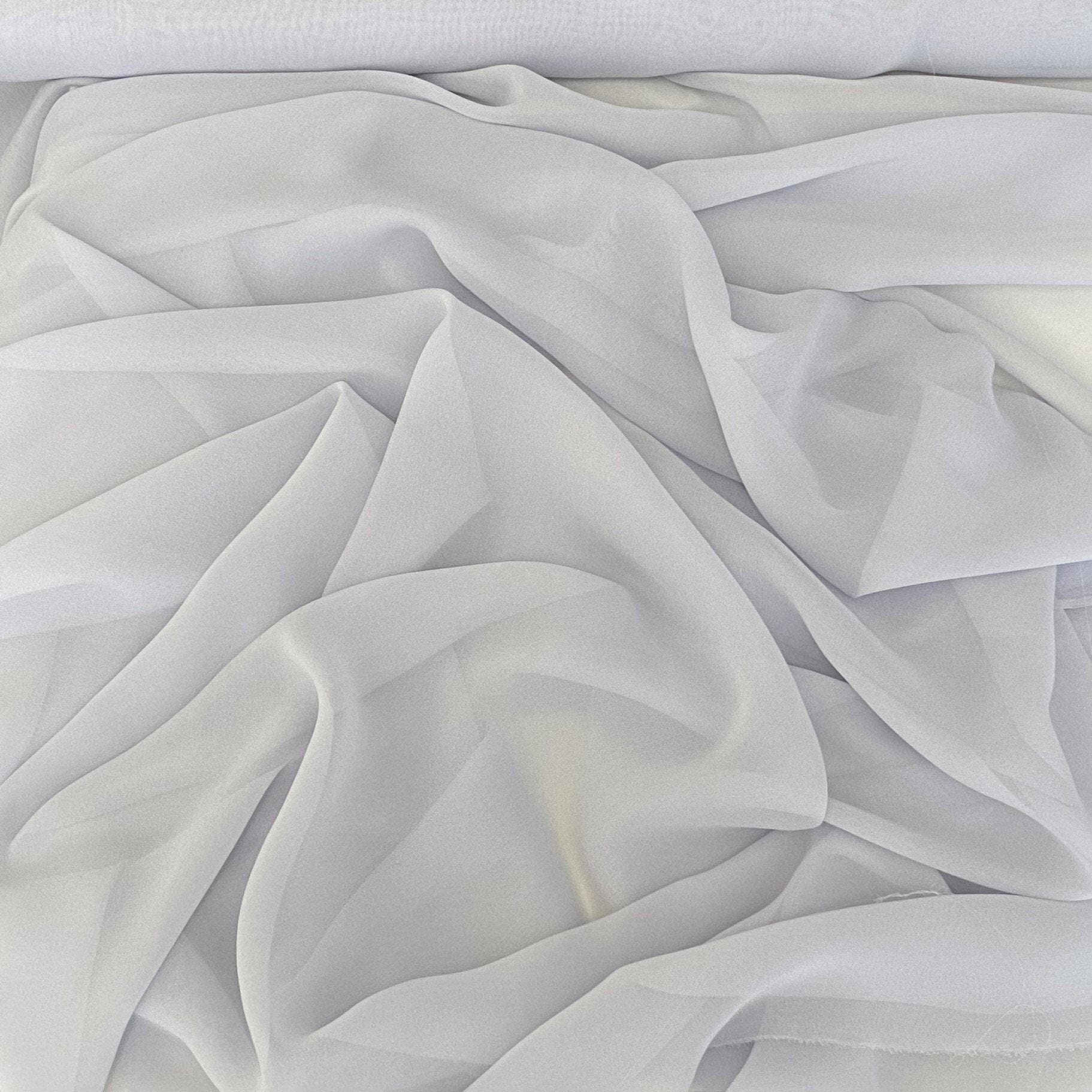 Georgette Cornflower | Wholesale Fabric | Silk World