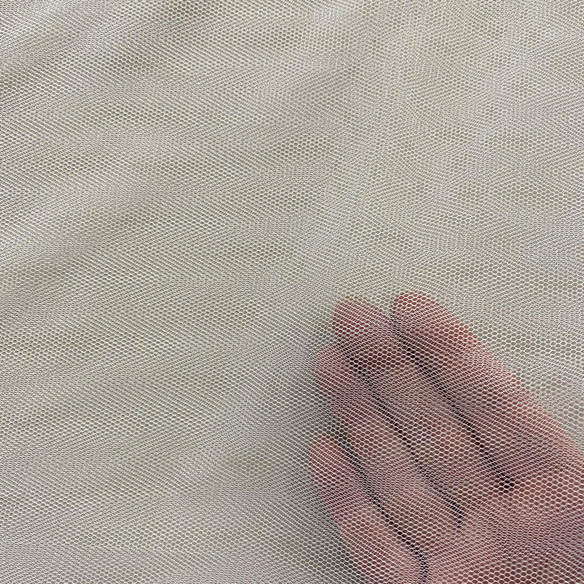 Soft Tulle Silk White – Silk World